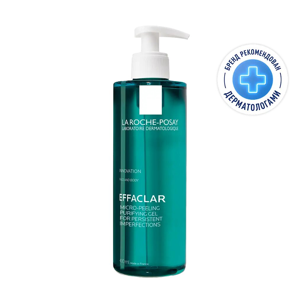 La Roche-Posay Effaclar Гель очищающий микроотшелушивающий 400 мл 1 шт