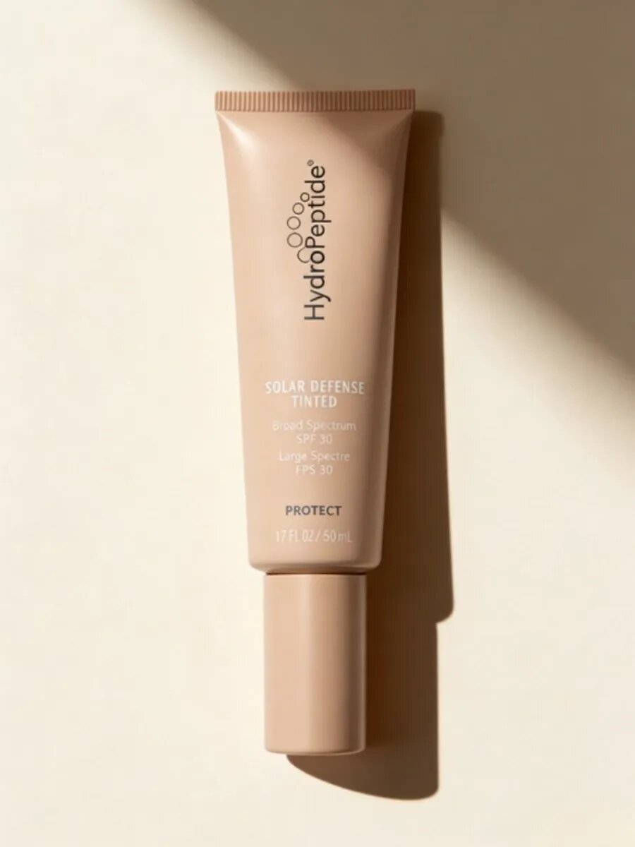 HyproPeptide Solar Defense Tinted Солнцезащитный увлажняющий крем для лица с тональным эффектом SPF 30 50 мл