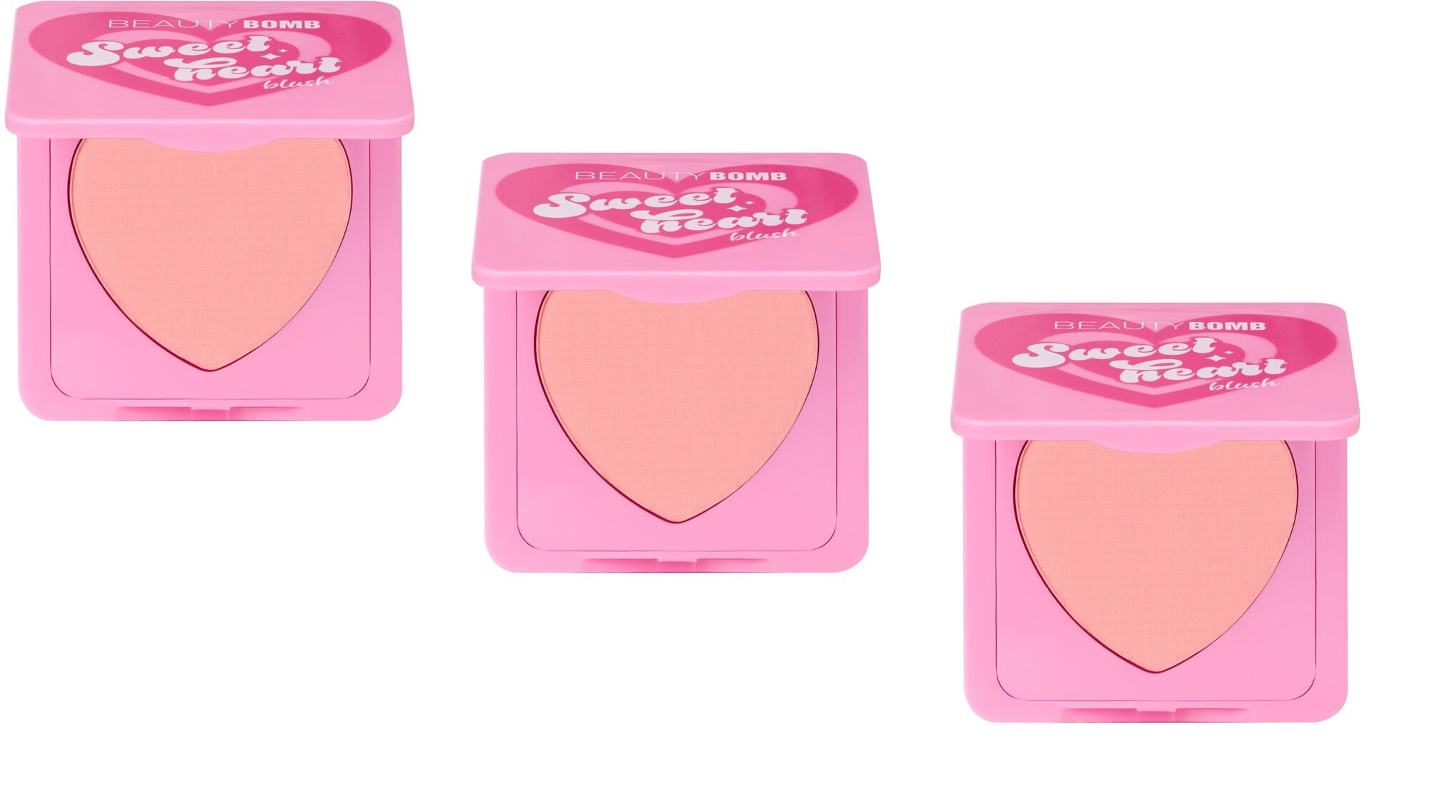 Румяна Beauty Bomb Blush "Sweetheart" тон 02 3шт