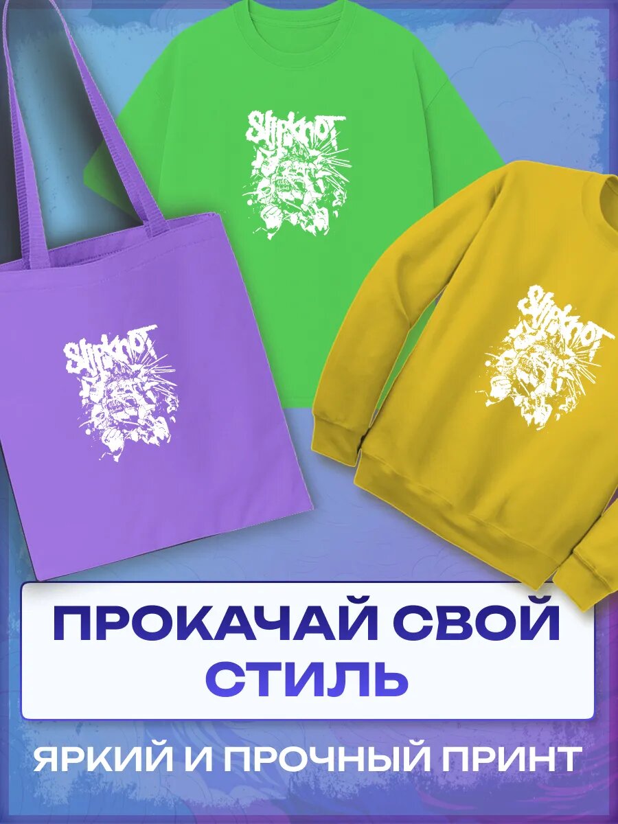 Термонаклейка slipknot — фото 1