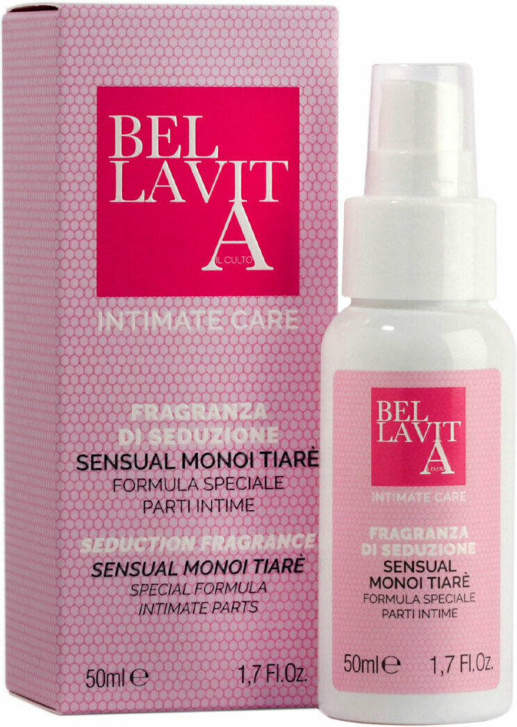 BELLAVITA IL CULTO Тонизирующий ароматный спрей "Чувственный цветок Тиаре" Intimate Care Seduction Fragrance Sensual Flower Tiare 50ml