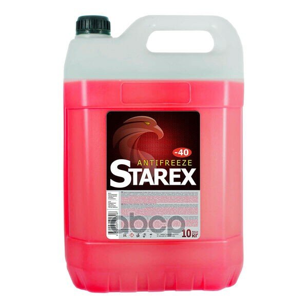 Антифриз STAREX красный G12 10л Starex арт. 700620