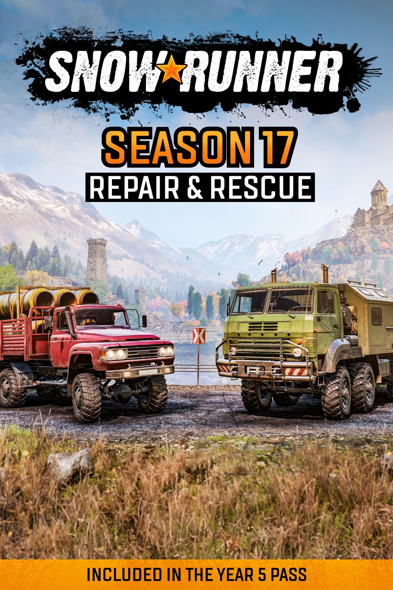 SnowRunner - Season 17: Repair & Rescue — Season 17 Repair & Rescue — дополнение (DLC) — дополнение (DLC) для Xbox / Microsoft Store · Xbox One, Xbox Series X|S · цифровой ключ · нужна базовая игра