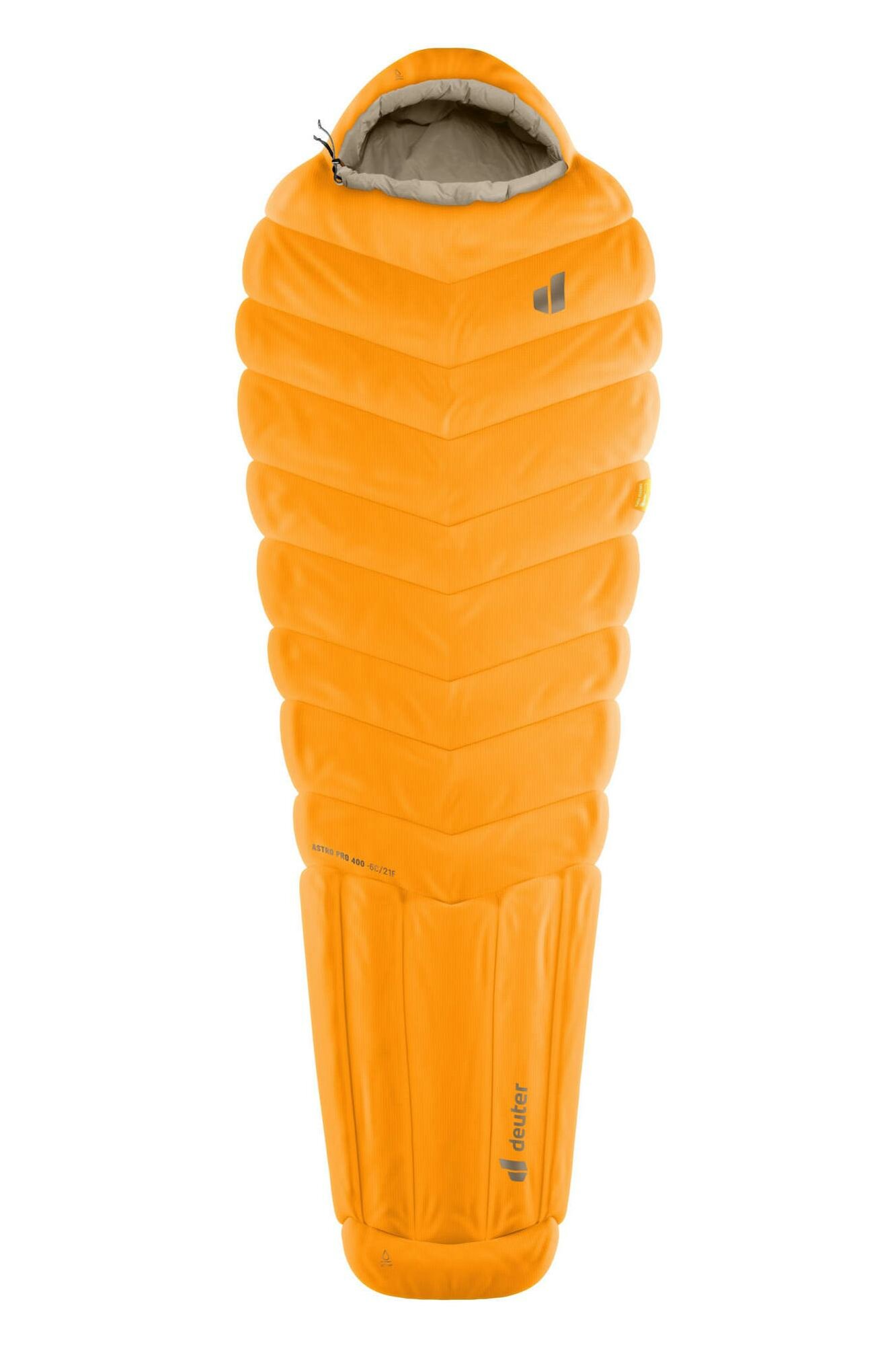 Спальник Deuter Astro Pro 400 -6° Left Magma/Titanium (INT: Left)