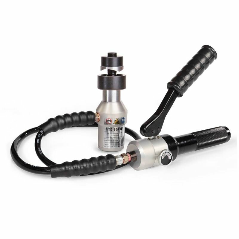 Пресс гидравлический помповый для пробивки отверстий ПГПО-60А КВТ 66533