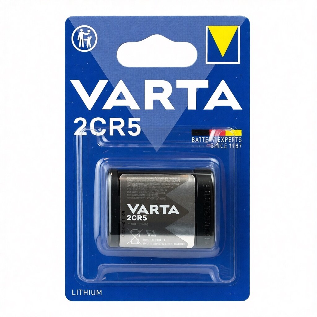 Батарейка VARTA 2CR5 Special Lithium 6V, 1 шт. (1 шт. в блистере)