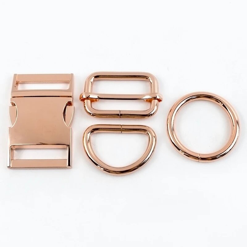 Пряжки для стропы RoseGold 15-38 мм