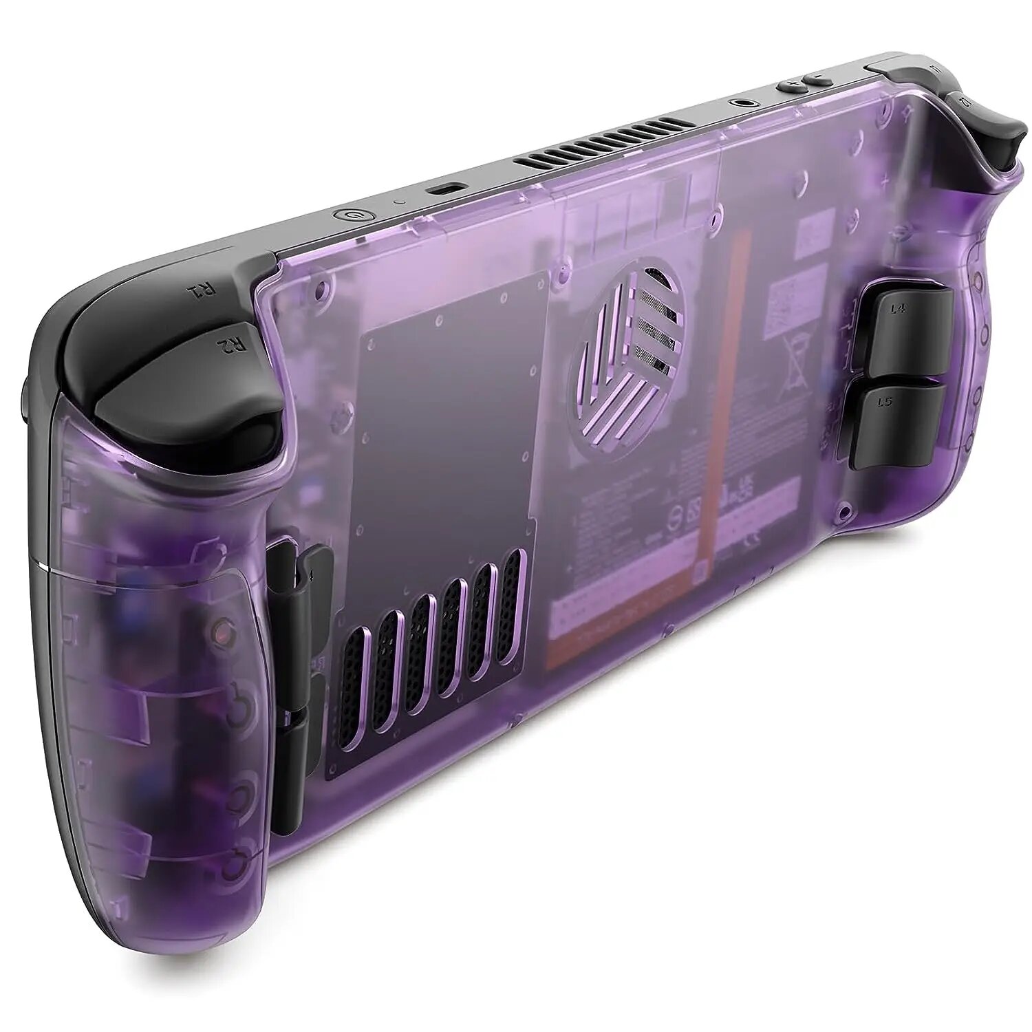 Прозрачный корпус для Steam Deck Hrusitoo, Purple