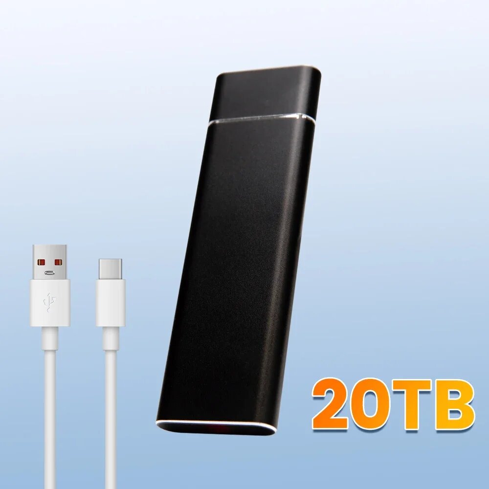 Внешний SSD 20TB, черный