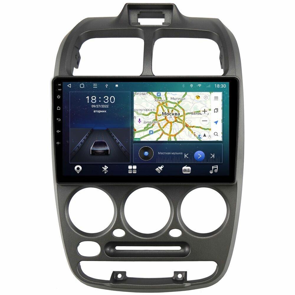 Магнитола CRS-300 Хендай Акцент Hyundai Accent 1999-2012 - Android 13 - Процессор 8 ядер - Carplay - DSP 36 полос - 4G(Sim)