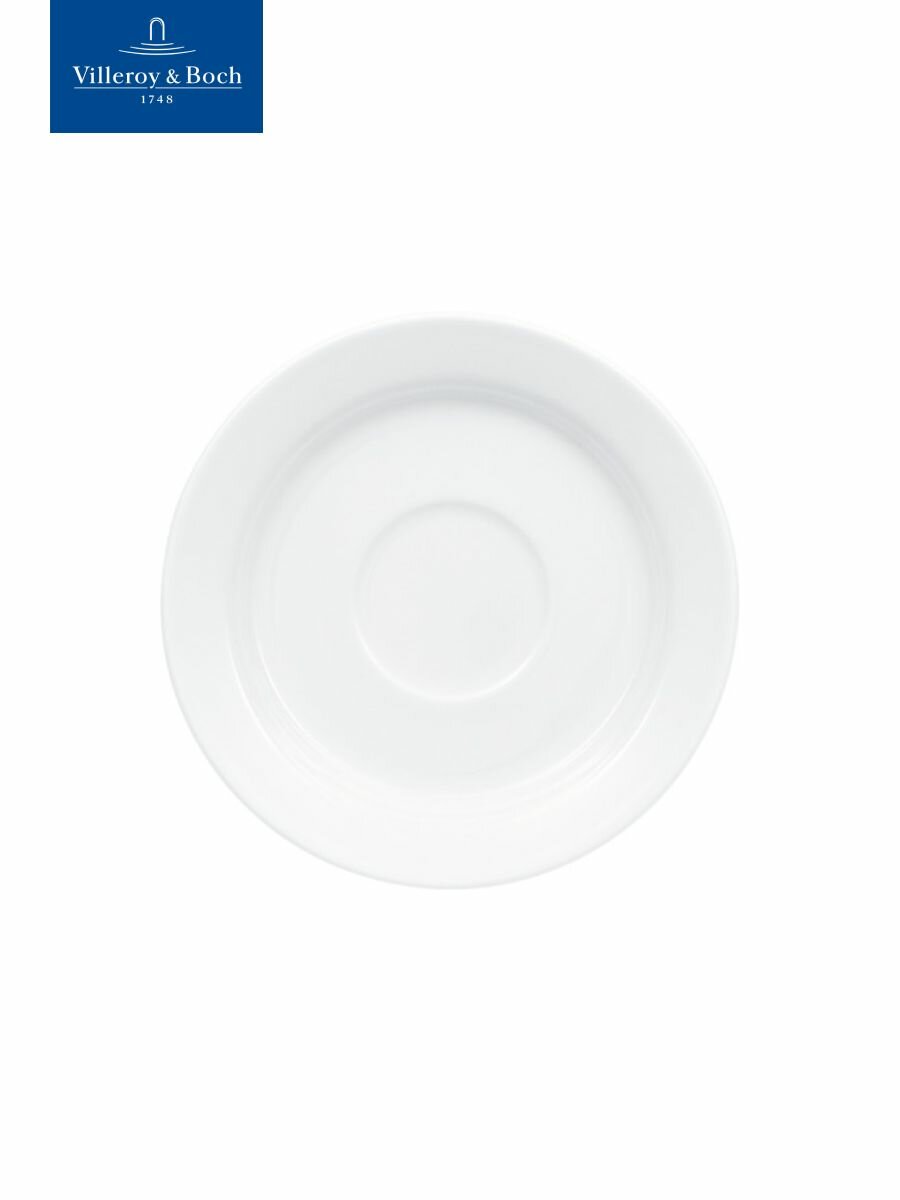 Блюдце к чашке 15 см, Corpo White, Villeroy & Boch, Премиум-Фарфор