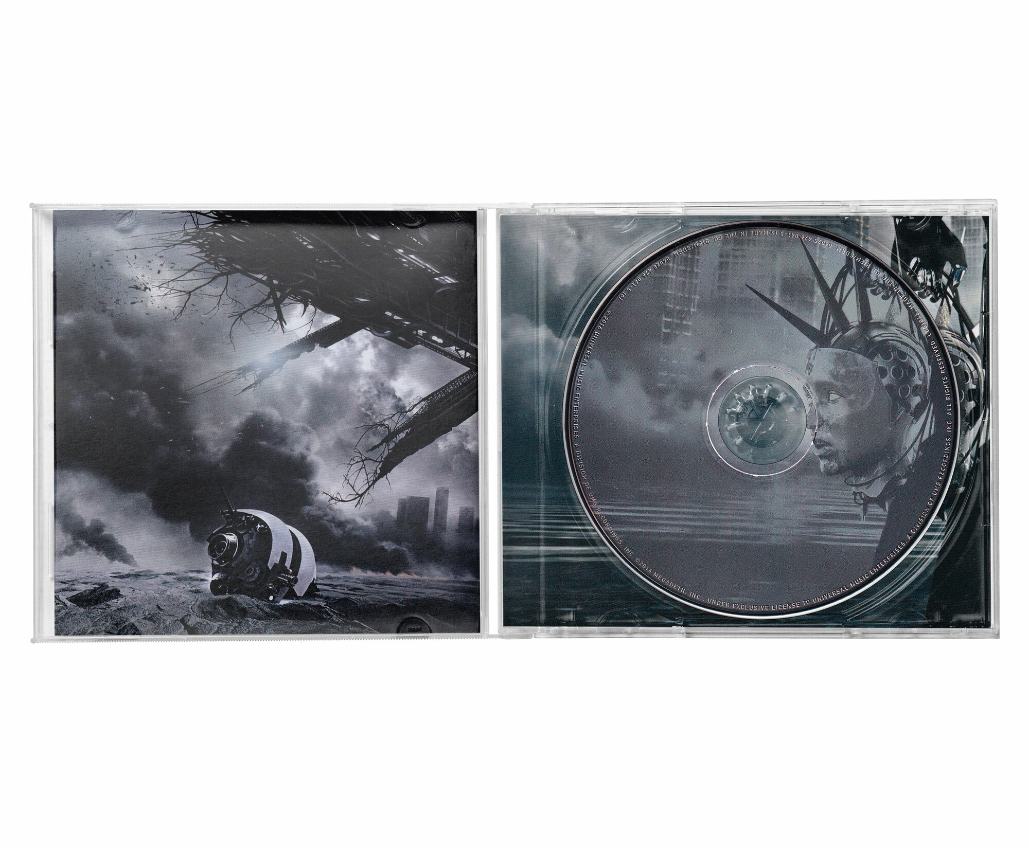 Megadeth - Dystopia, 2016, 16-page, CD-Аудио — фото 1