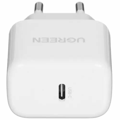 Зарядное устройство UGREEN CD241 (10220) Mini USB-C 20W PD Fast Charger. Цвет: белый.