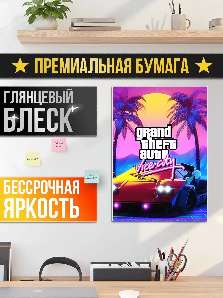 Постер на стену GTA 2020 — фото 1
