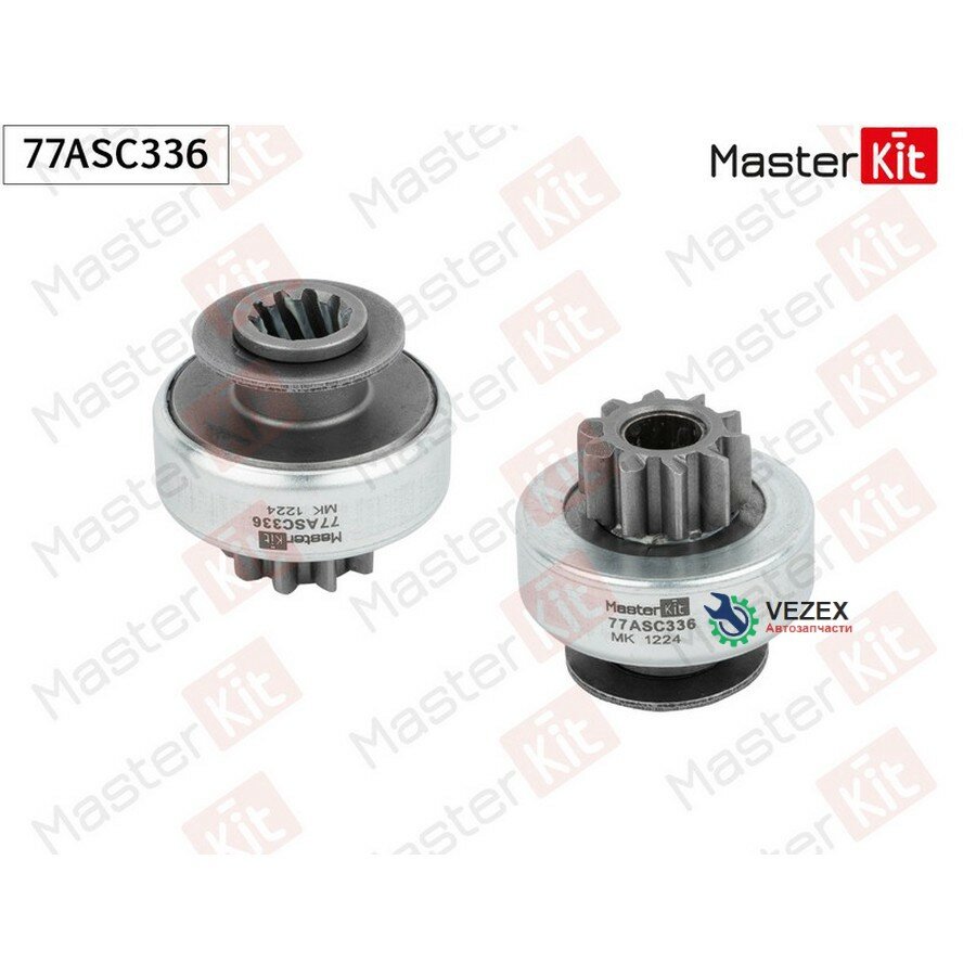 MASTERKIT 77ASC336 Бендикс стартера RENAULT 1.5dci 77ASC336
