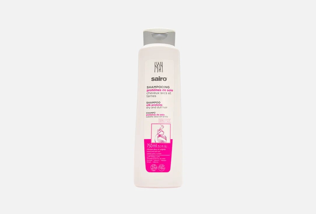 SAIRO silk proteins Шампунь для волос 750мл