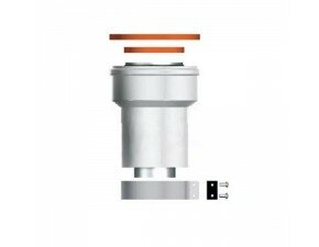 Адаптер коаксиальный для котлов Ariston, ⌀ 60/100 — ⌀ 80/125, для конденсационных котлов