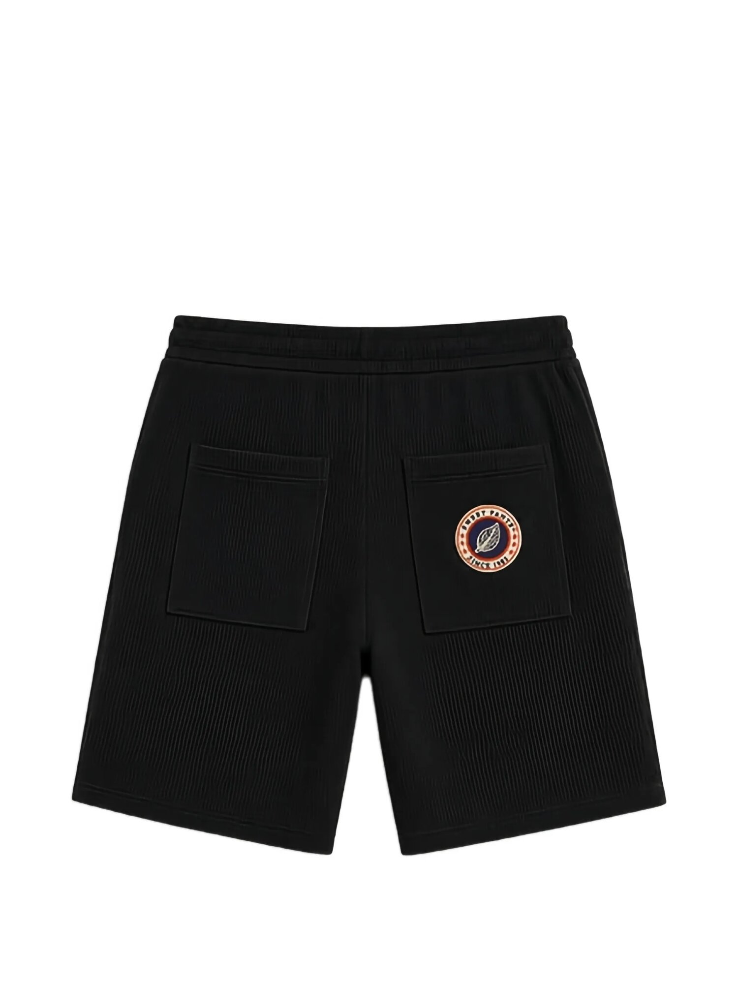 Шорты Sweet Pants Waffle-knit logo-patch shorts, размер 38 — фото 1