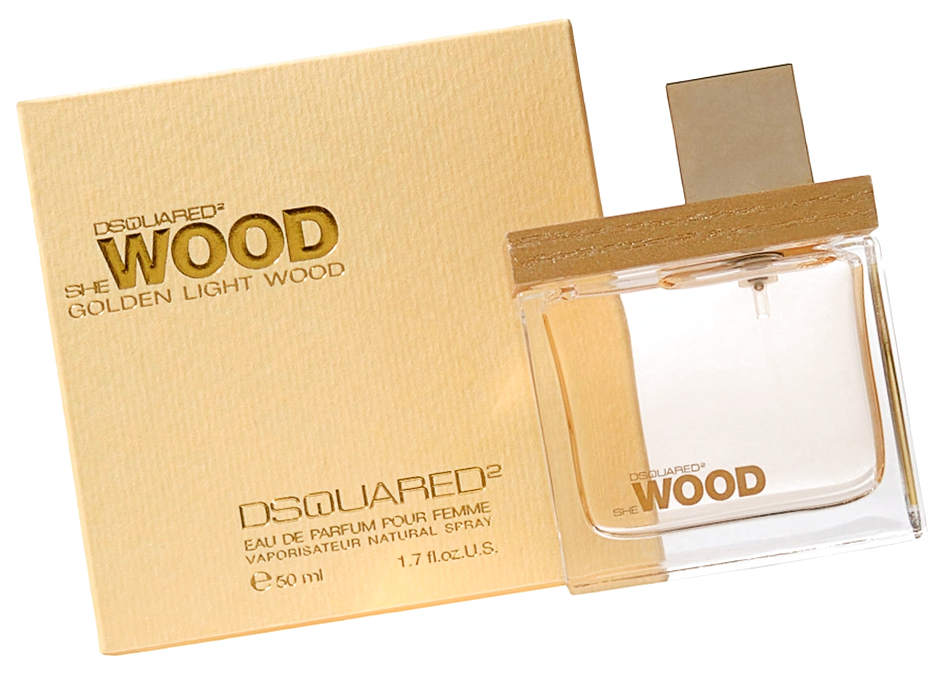 Dsquared2 She Wood Golden Light Wood женский аромат 50 мл - Дискваред2 Ши Голден Лайт Вуд духи