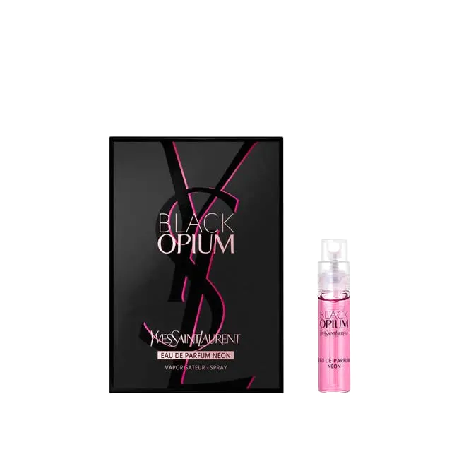 Ysl Black Opium Neon 1.2 мл парфюмерная вода миниатюра - Блэк Опиум Неон для женщин Розовый