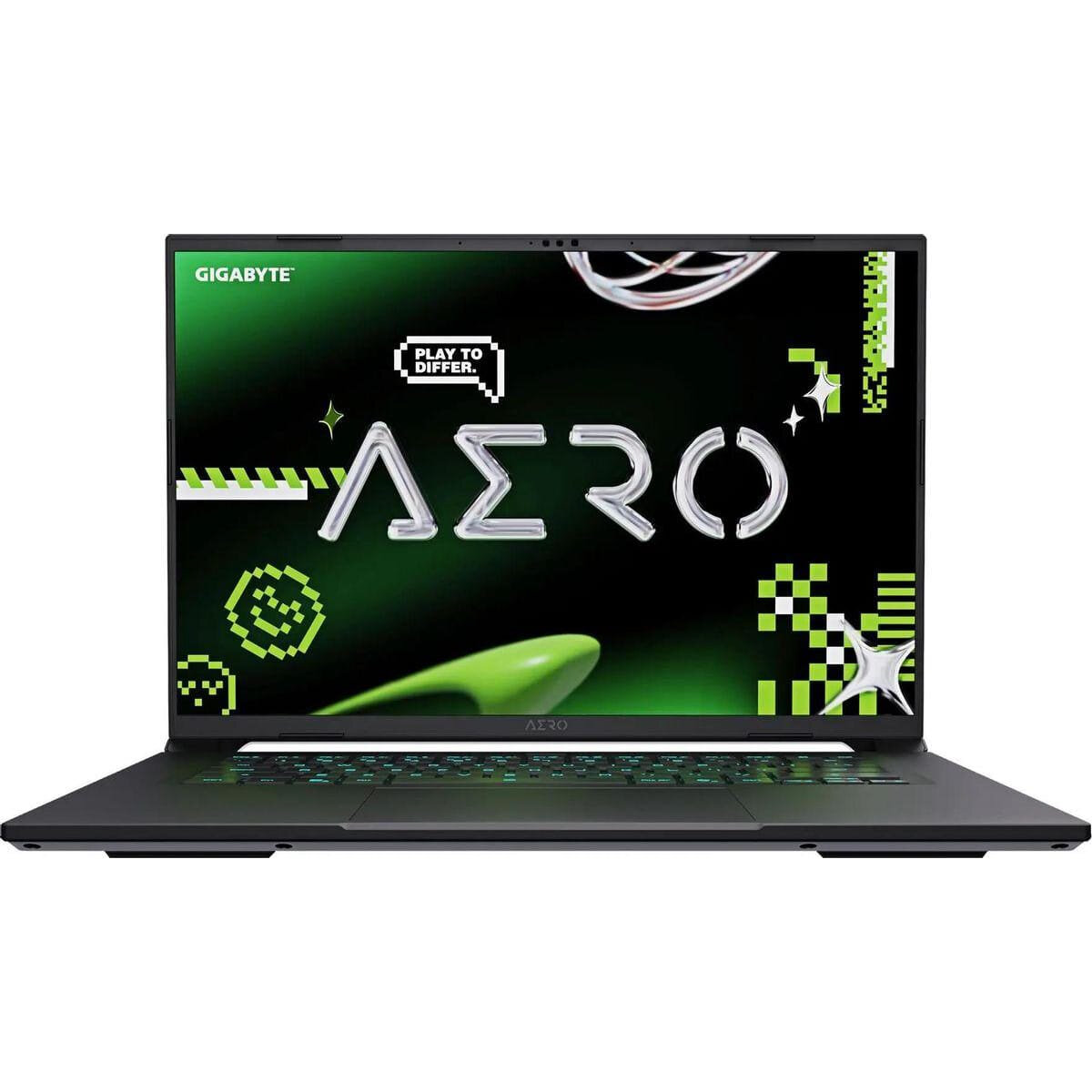 Ноутбук Gigabyte Aero X16 1WH серый 16" 2560x1600 (165Гц) AMD Ryzen AI 7 350 32GB/SSD 2TB, RTX 5070 (8Gb) Win 11pro