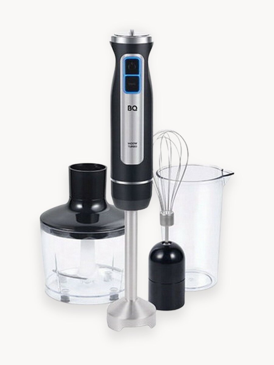 Погружной блендер BQ HB1233SS Black-Steel (Черный-Стальной)