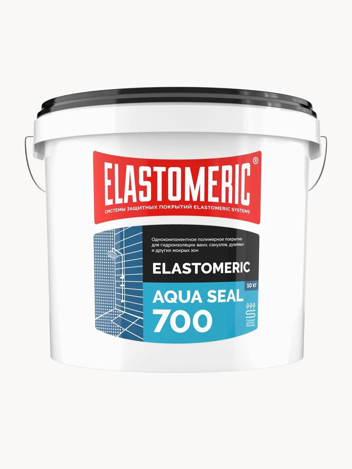 Гидроизоляция для ванной под плитку Elastomeric Aqua Seal 700 10кг