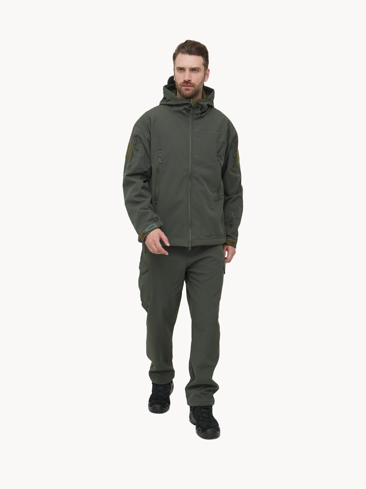 Костюм Cофтшелл Softshell, Huntgorka, Тактический, Туристический, Деми