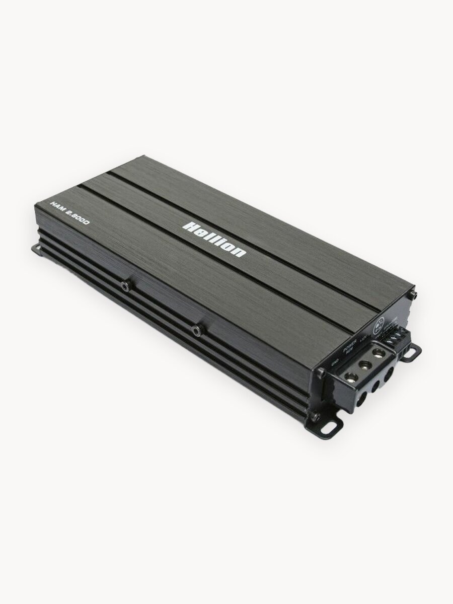 Усилитель автомобильный Hellion HAM 2.800D 2-канальный, для динамиков, сабвуфера