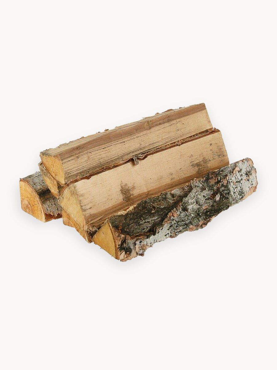 Дрова колотые Sima-land березовые, 40 см, в сетке