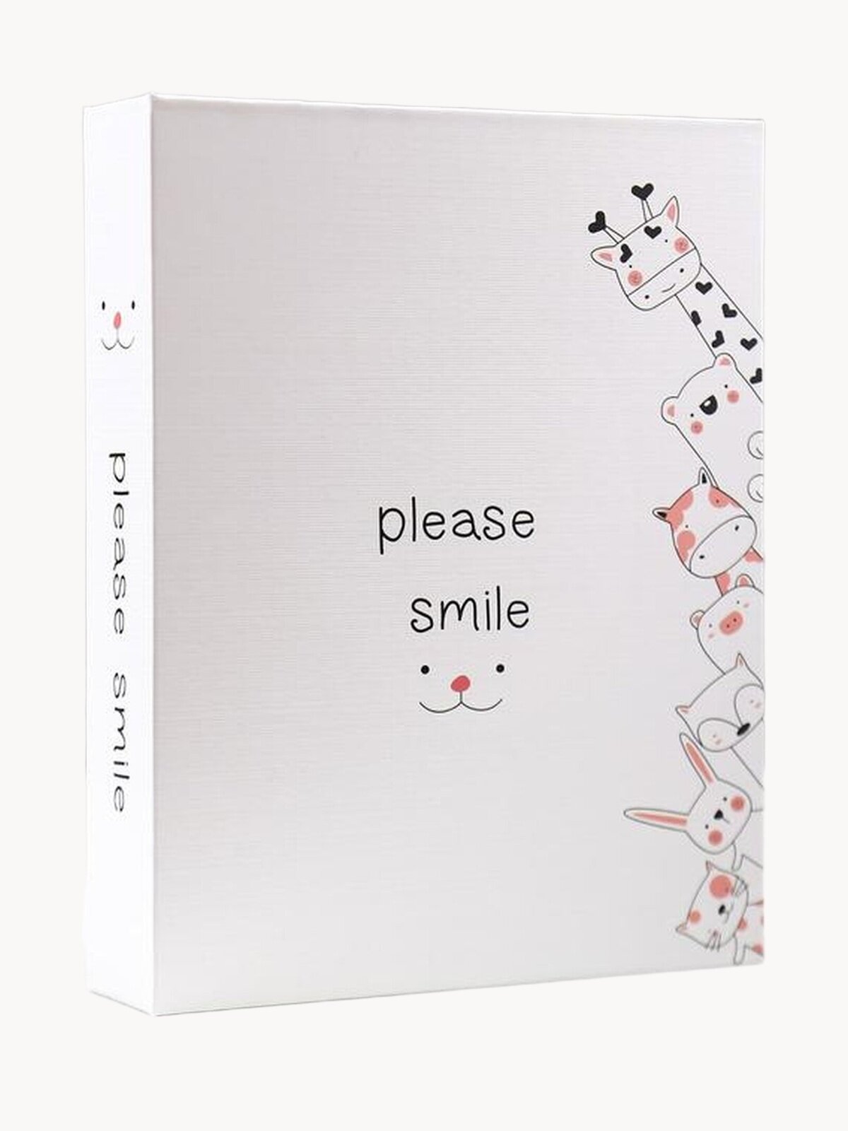 Фотоальбом на 200 фото 10х15 см "Зверята-шпионы" 22,5х18х5 см