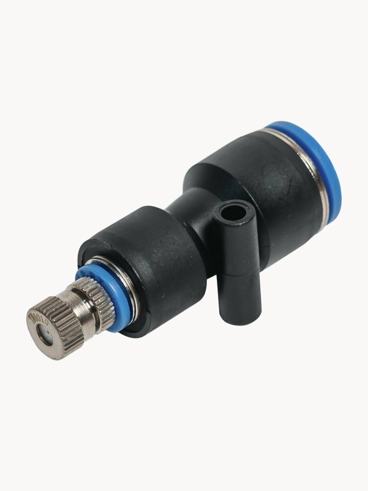 Фитинг с форсункой для орошения, образования тумана PG цанга 12мм - Сопло 0,6мм , NBPT