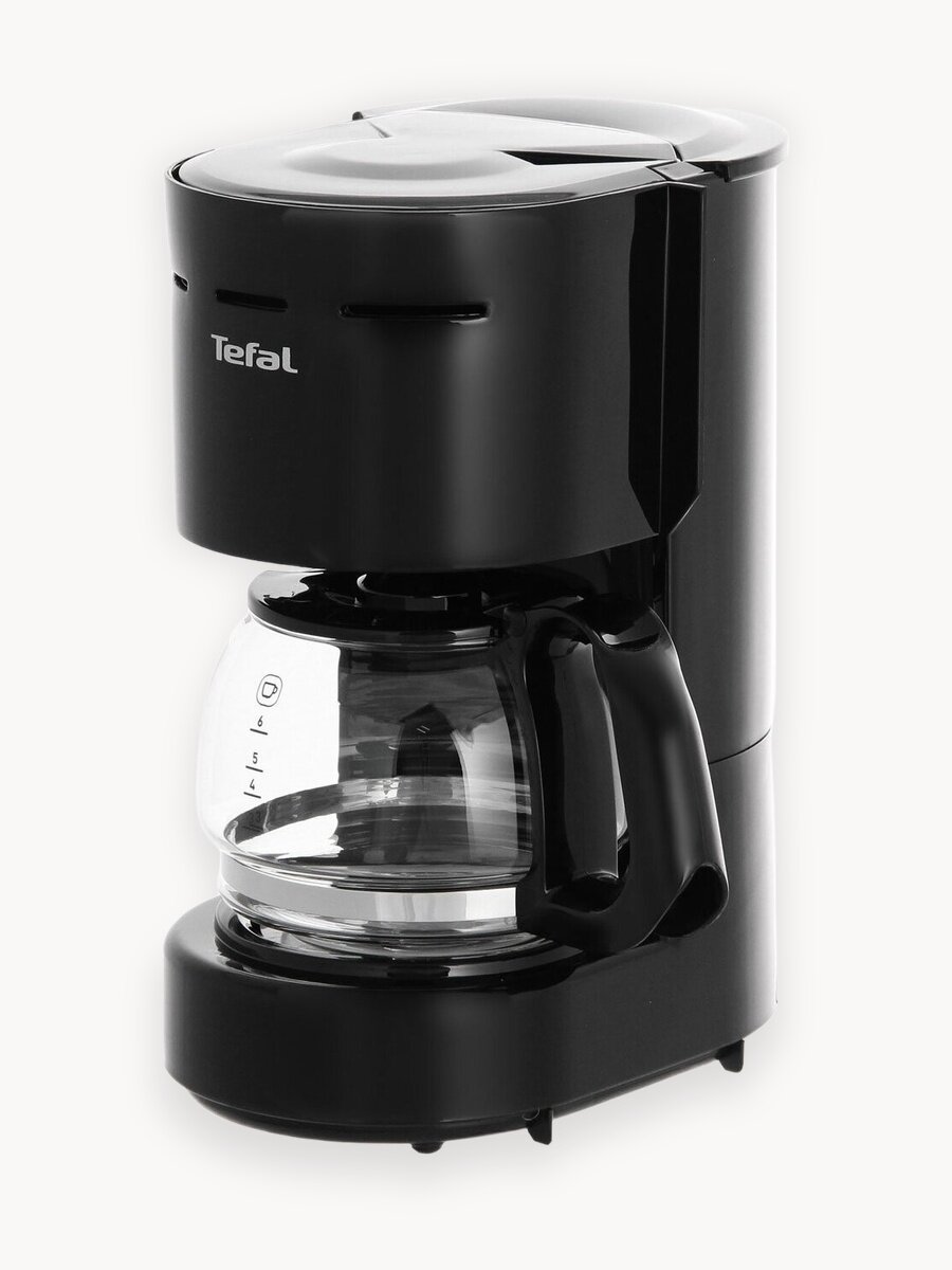 Кофеварка капельного типа Tefal HELIORA CM321832, мощность 1000 Вт, черный
