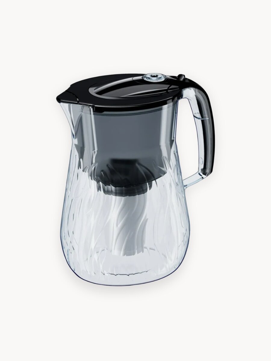 Фильтр кувшин Аквафор Орлеан с модулем А7 (черный), объем 4,2 л.