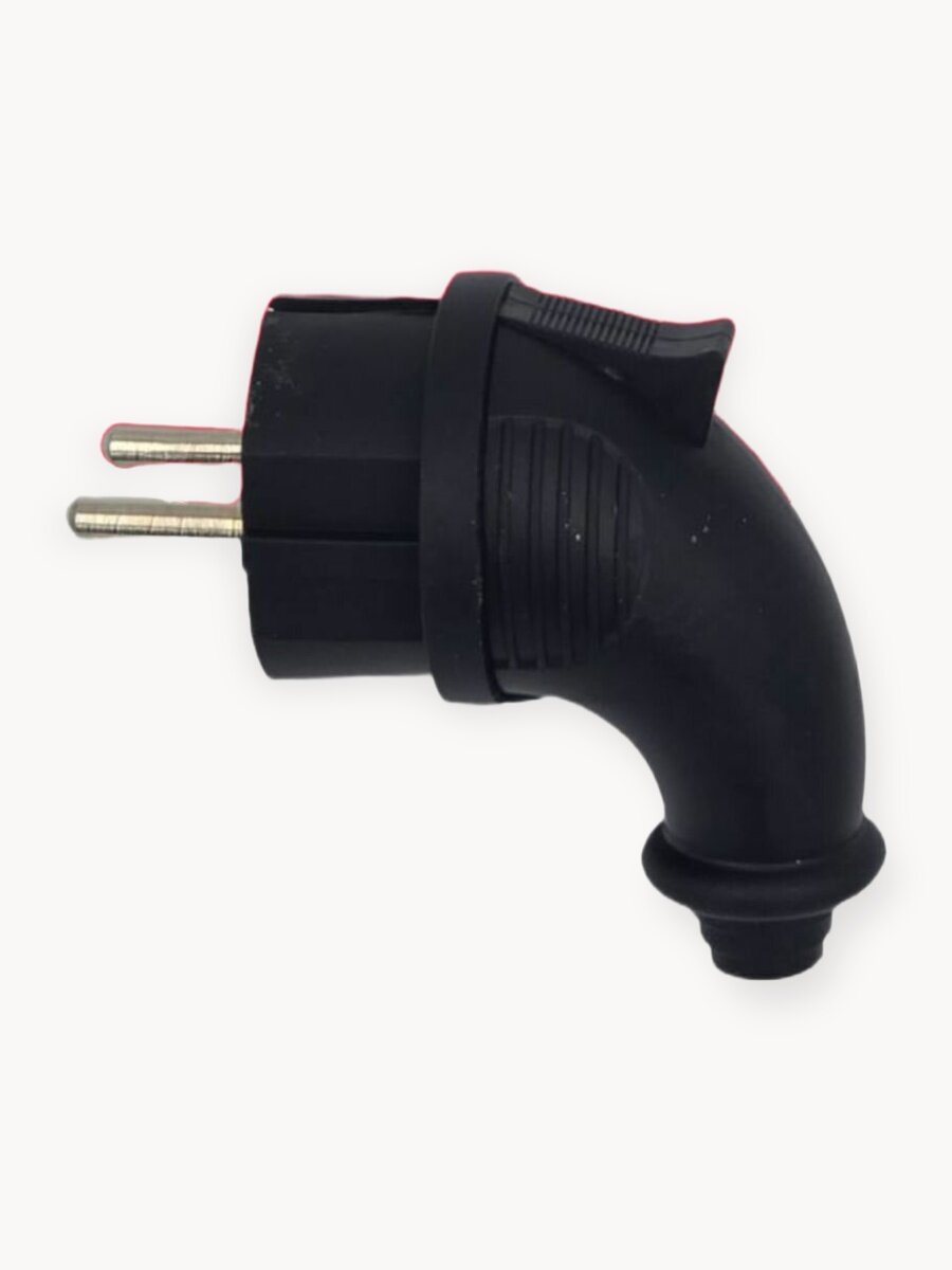 Вилка каучуковая LEZARD Тип С с заземлением вилка с заземлением