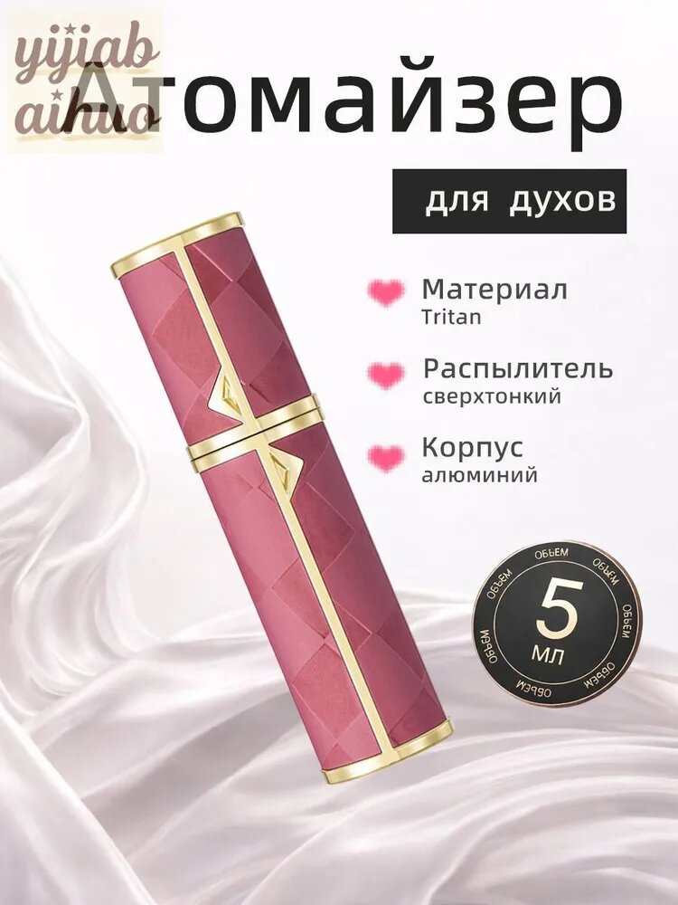 Атомайзер для духов 5 мл с автозаполнением система автоматического пополнения парфюма