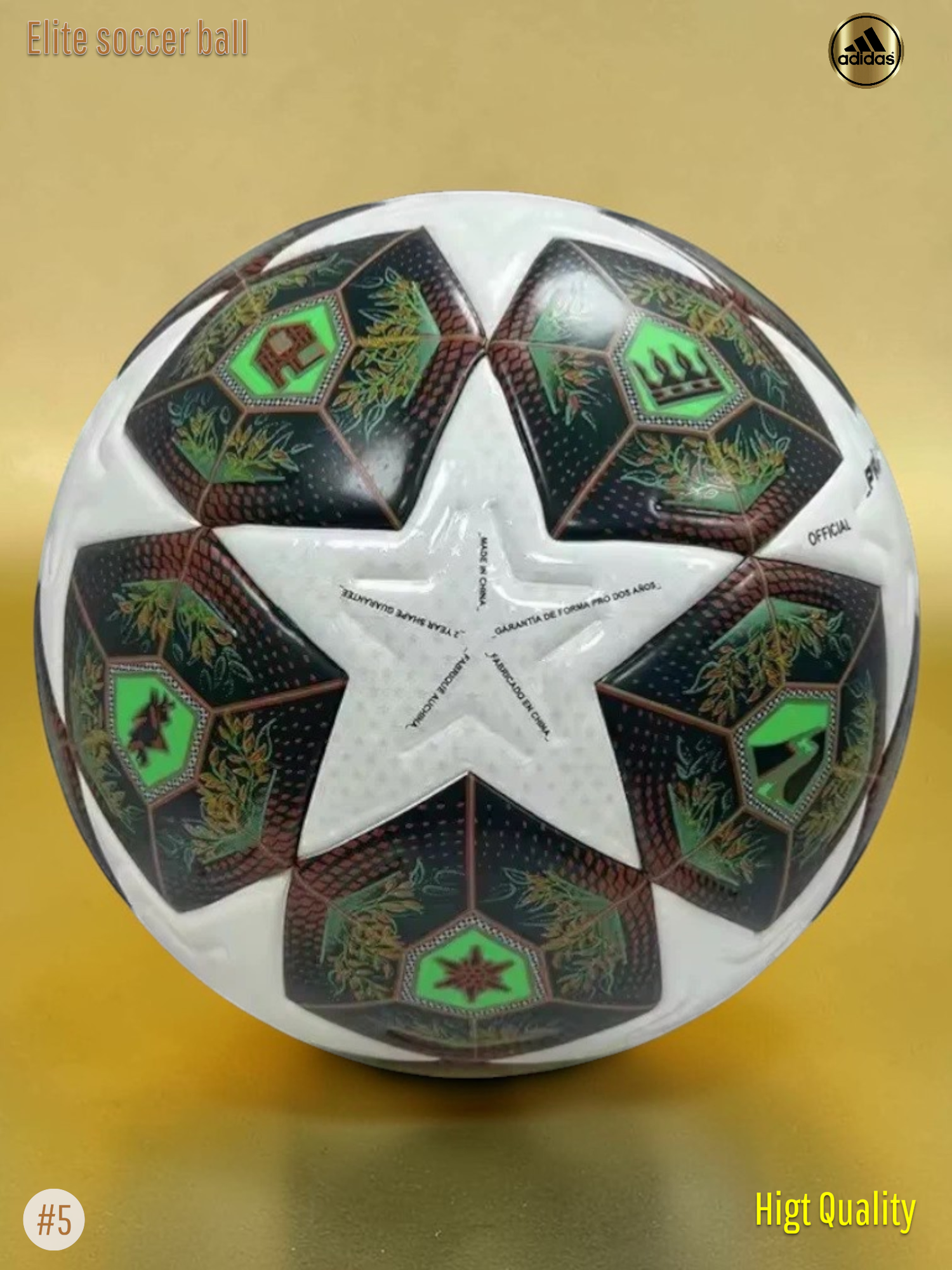 Мяч футбольный профессиональный Лига Чемпионов 2025 размер 5