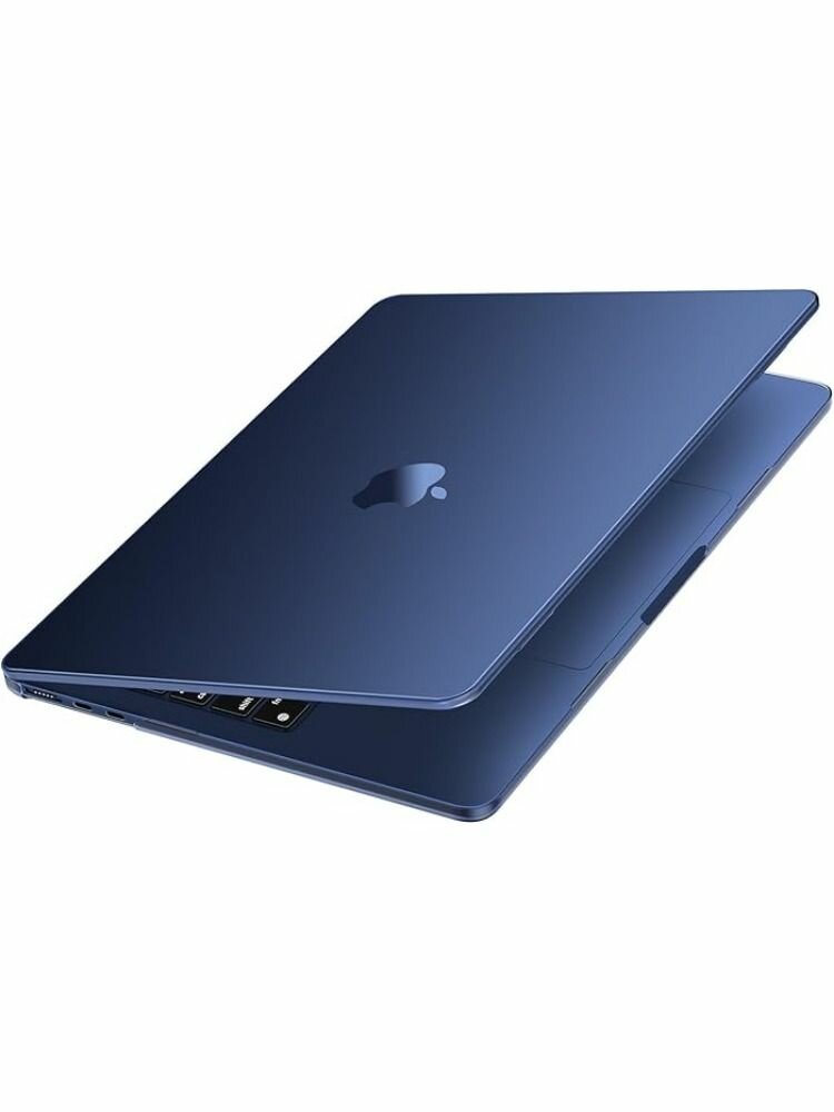 Чехол для Macbook Air 13 M2 M3 M4 / макбук air 13.6' 2025 2024 2022 ультратонкий Сверхлегкий матовый прозрачный Прочная пластиковая защитная крышка из