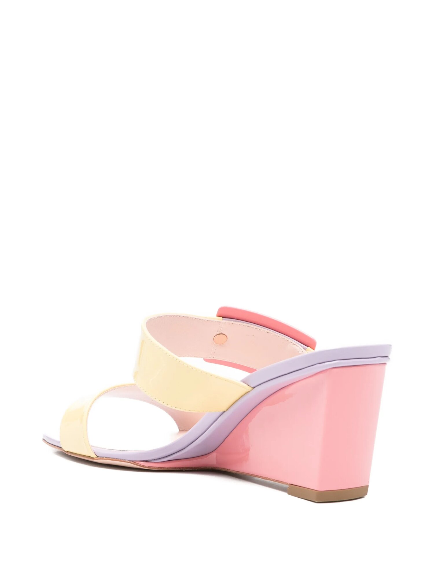Босоножки Roger Vivier Leather sandals, размер 40, светло-желтый — фото 1