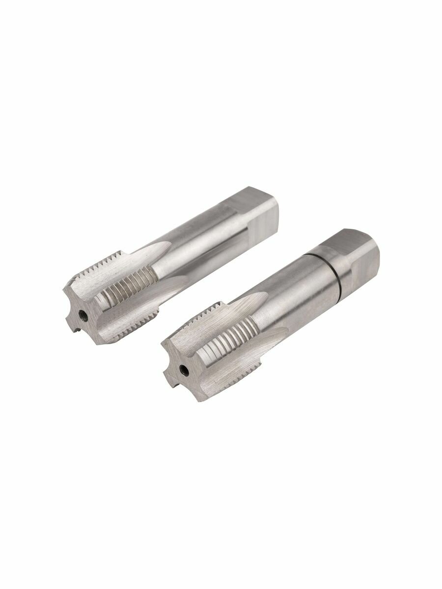 Набор метчиков NORGAU Industrial G 5/8, из HSS, по стали, чугуну и цветным металлам, 2 предмета.