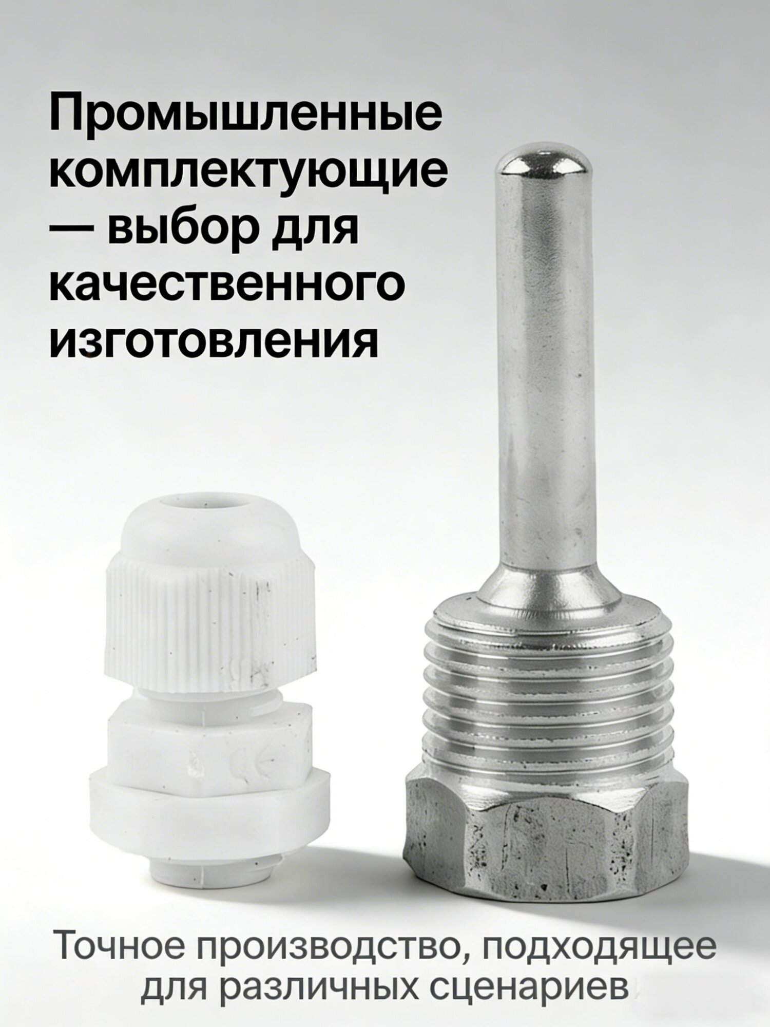 Гильза 30-200 мм из Нержавеющей стали 304 /2 с резьбой BSP G для датчика температуры термогильза защитная гильза
