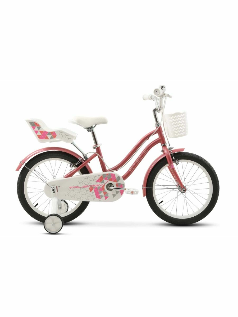 Велосипед детский четырехколесный Stels 16 дюймов Talisman розовый рама 10 дюймов