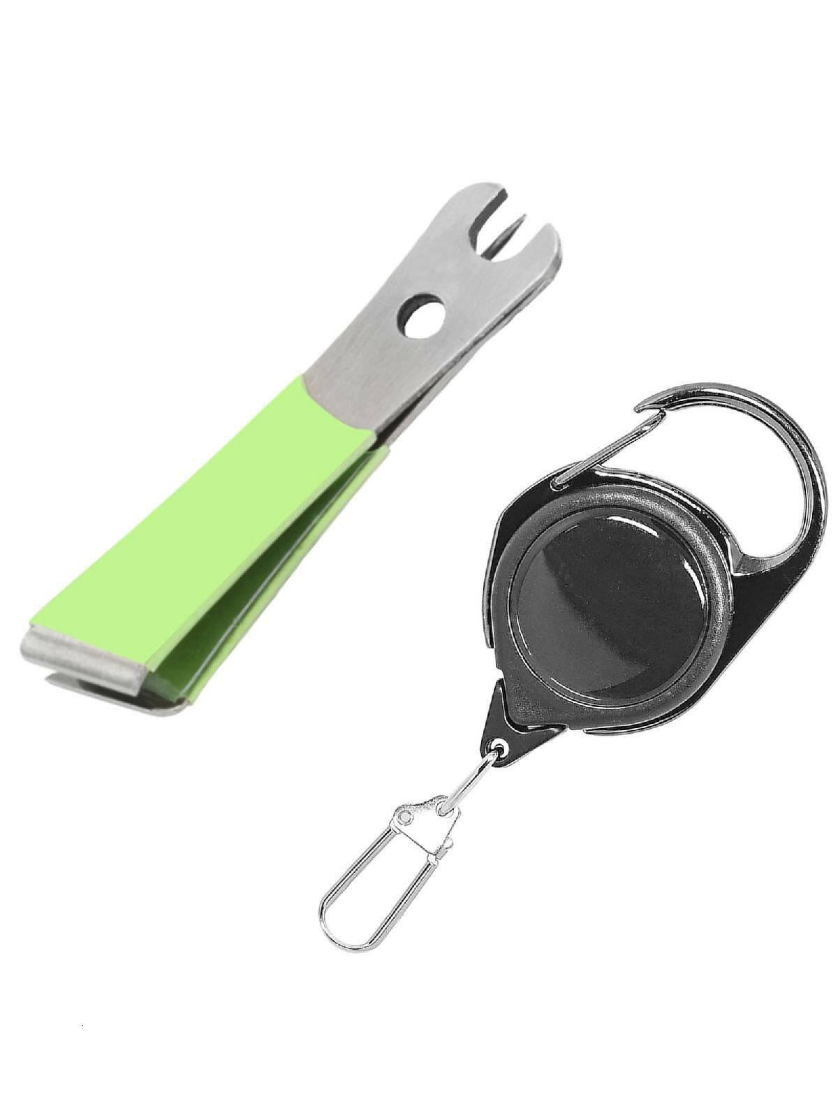 Кусачки Из Нержавеющей Стали Pin Tool Glow Fly Fishing Кусачки Для Лески Кусачки Крючок Для Чистки Глаз Рыболовные Принадлежности