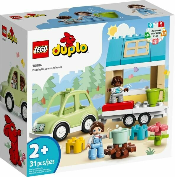 Lego 10986 Duplo Семейный дом на колесах