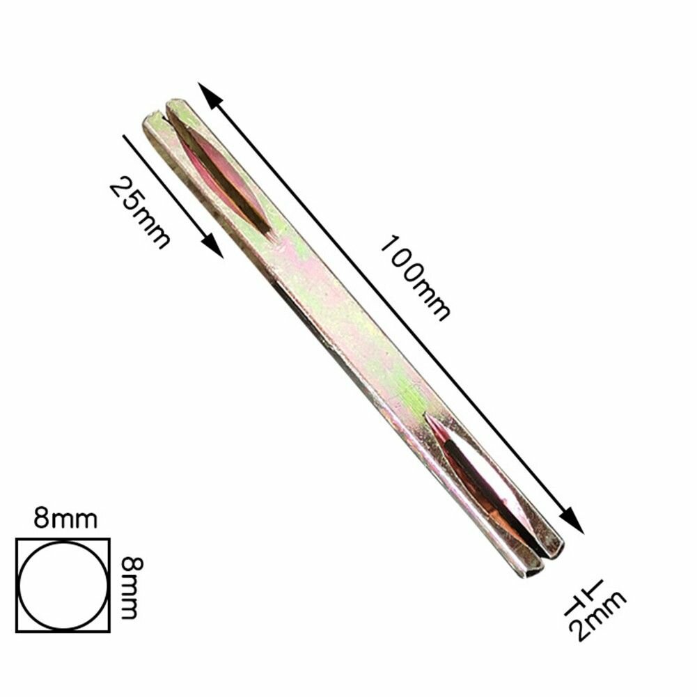 Квадратный Шпиндель 85-130 мм, 8 мм Оцинкованная Дверная Оконная ручка, Железный квадратный штырь