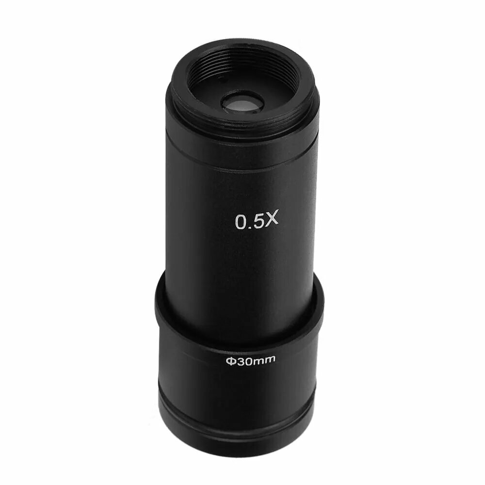 Адаптер C-mount 0,5x для подключения камеры CCD или цифрового окуляра к микроскопу, 23,2-30 мм, 23,2-30,5 мм — фото 1