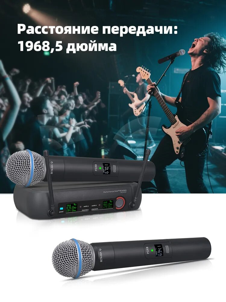 Shure Микрофон универсальный PGX, черный матовый