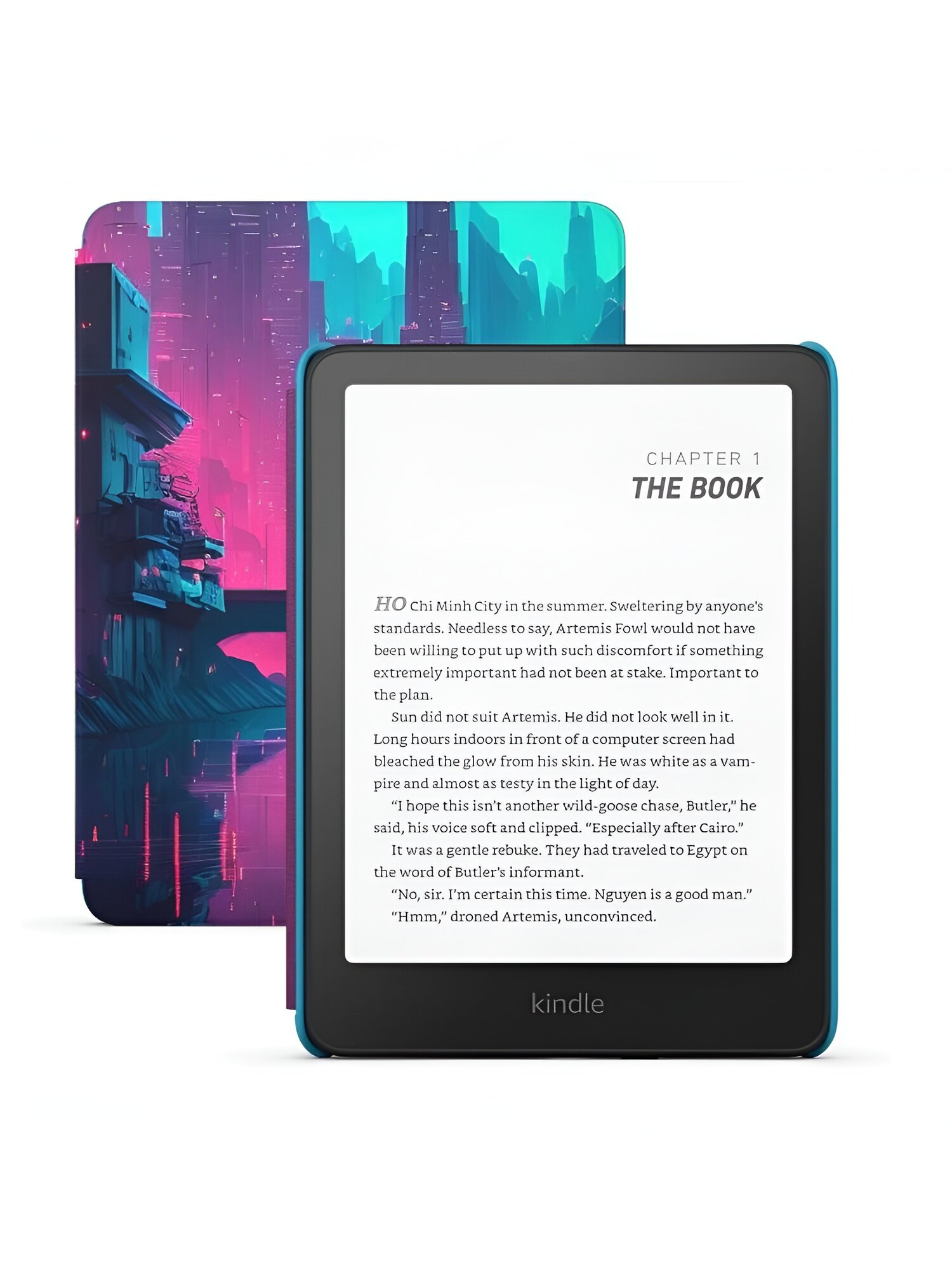Электронная книга Amazon Kindle Paperwhite Kids (2024) 16GB Cyber City