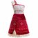Платье Disney Моана, красный, Size 110(3T), Style A