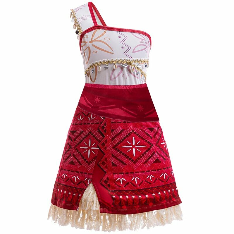 Платье Disney Моана, красный, Size 160(11-12T), Style A